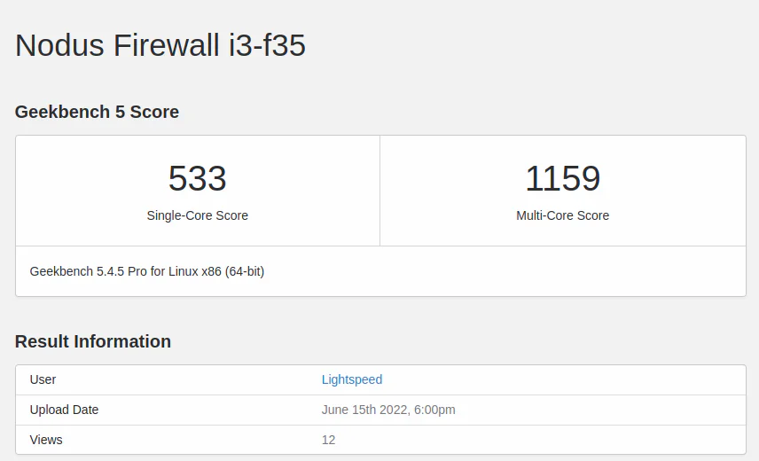 Nodus - modular firewall - Lightspeed Technologies